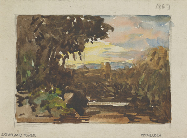 A Lowland River by Stanley Cursiter | National Galleries of Scotland