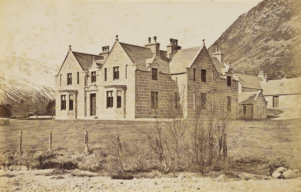 Glassalt Shiel, Loch Muick by George Washington Wilson | National ...
