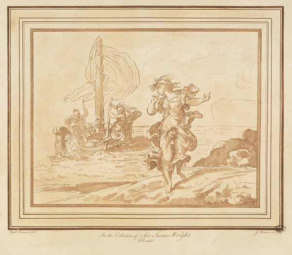 Armida Deserted by Rinaldo by James Basire | National Galleries of Scotland