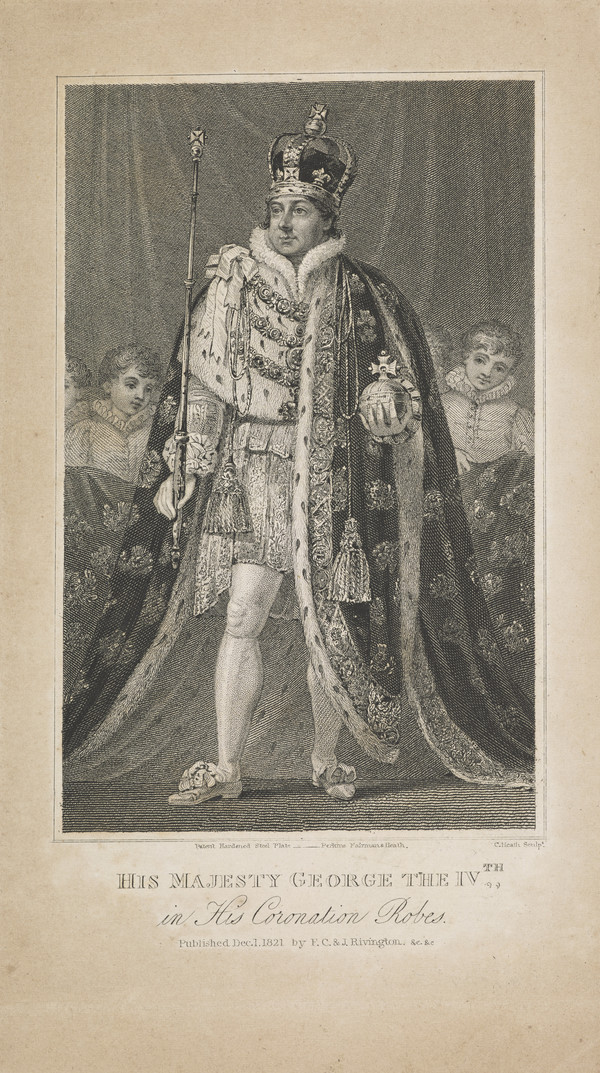 George IV, 1762 - 1830. Reigned as Regent 1811 - 1820, as King 1820 ...