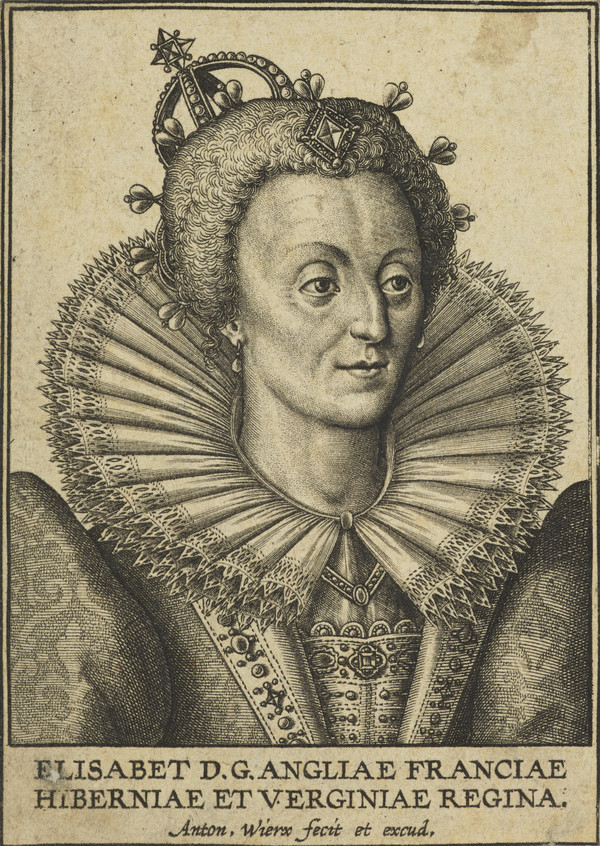 Elizabeth, Queen of England, 1533 - 1603. Reigned 1558 - 1603 by ...