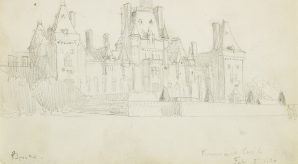 Kinnaird Castle by James Paterson | National Galleries of Scotland