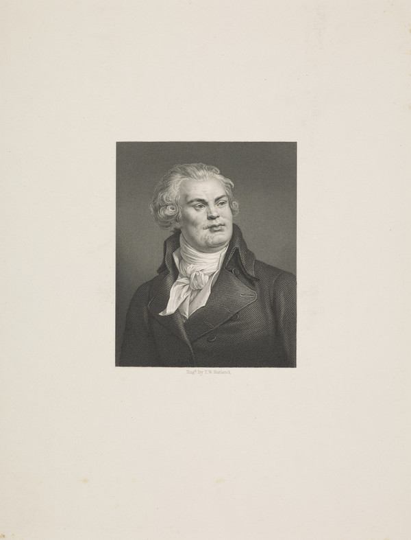 Georges Jacques Danton, 1759 - 1794. French revolutionary and ...