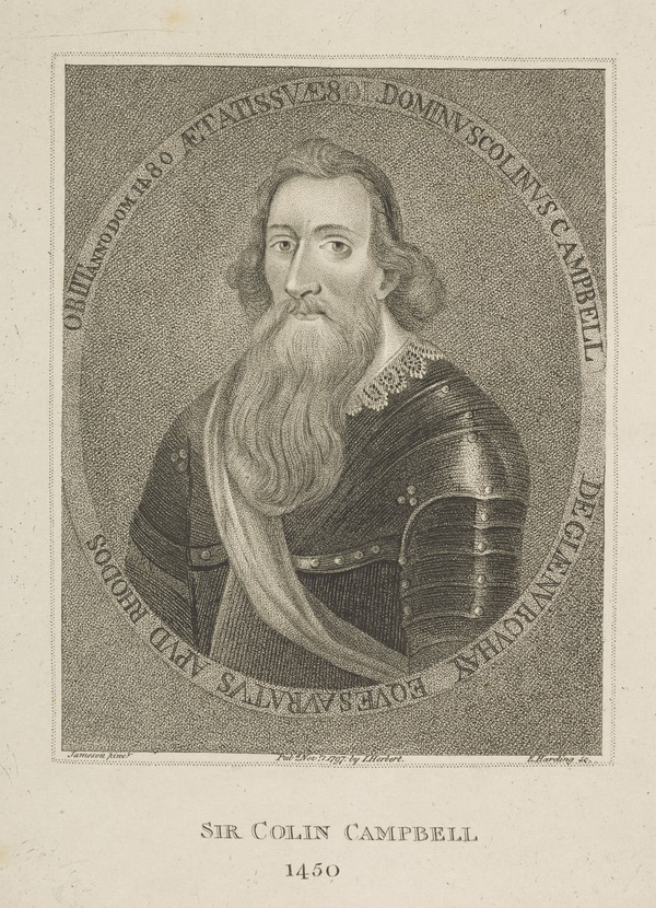 Sir Colin Campbell of Glenorchy, c 1400 - 1480. Knight of Rhodes by ...