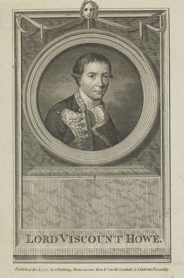 Richard Howe, 1st Earl Howe, 1726 - 1799. Admiral | National Galleries ...