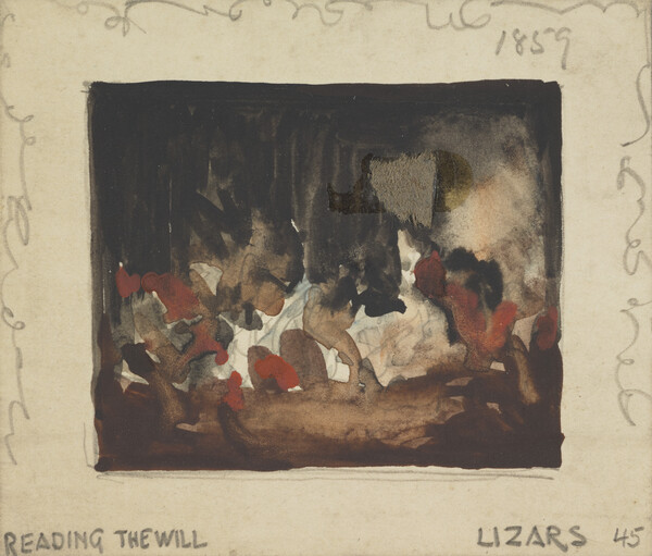 Reading the Will by Stanley Cursiter | National Galleries of Scotland