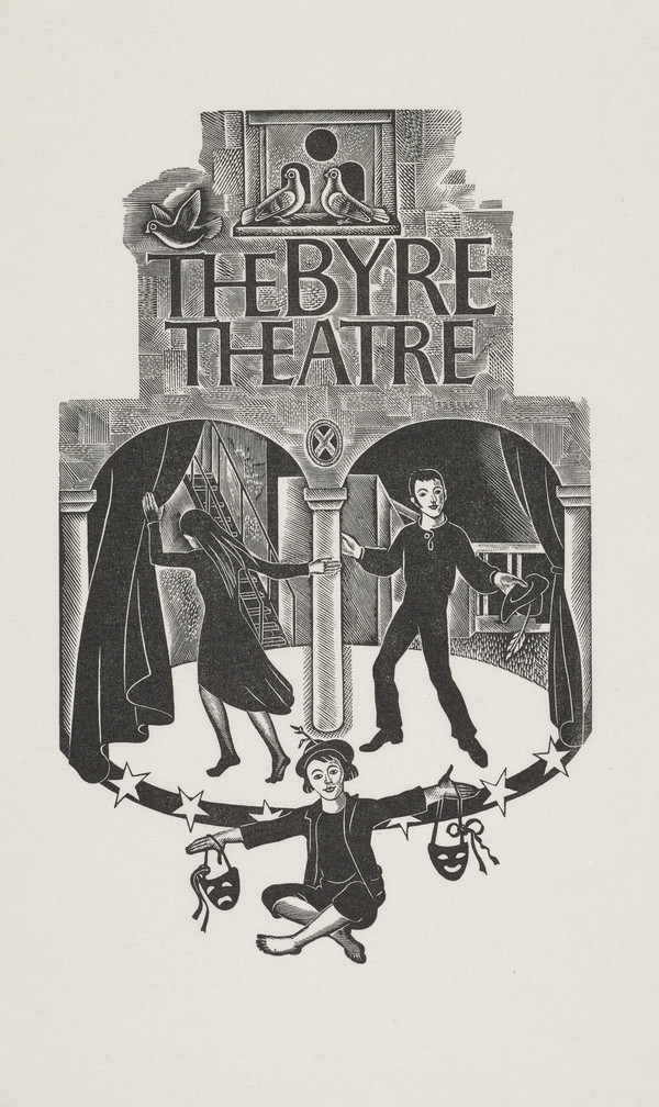 The Byre Theatre (theatre programme design) by Jozef Sekalski ...