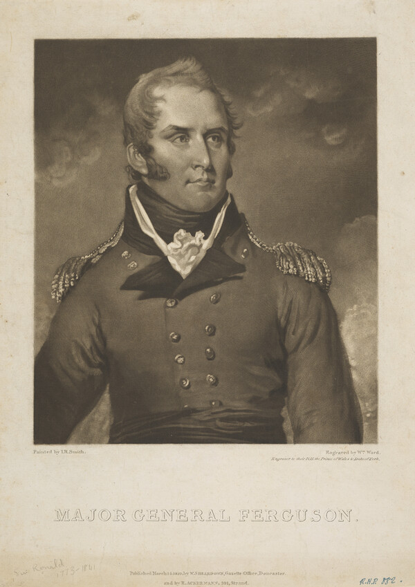 General Sir Ronald Ferguson, 1773 - 1841. Colonel 79th Highlanders ...