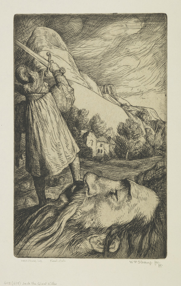Jack the Giant Killer (Strang No. 402) by William Strang | National ...
