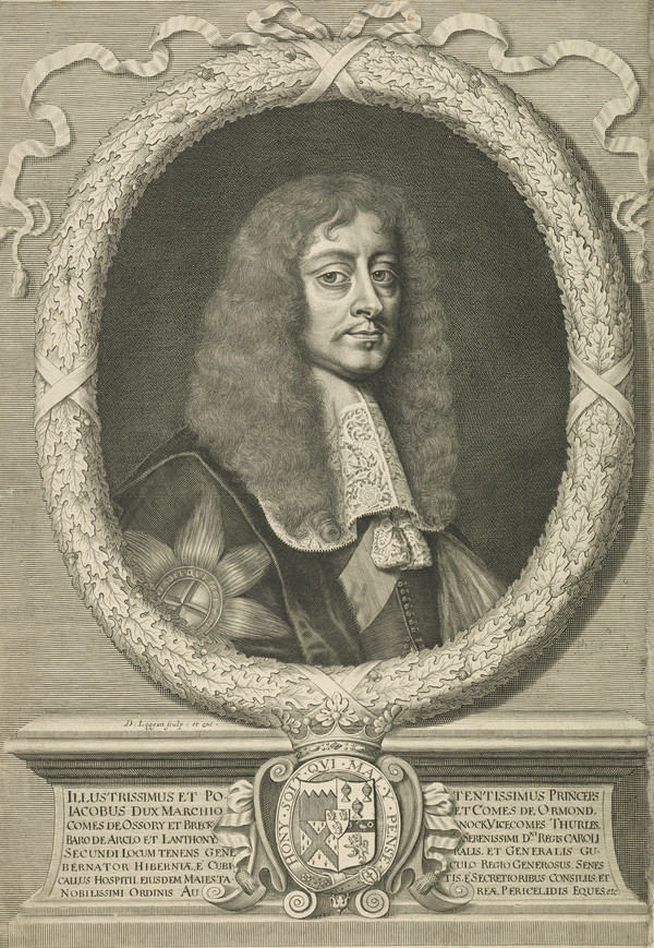 James Butler, 1st Duke of Ormonde, 1610 - 1688 by David Loggan ...