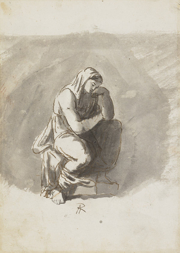 Seated Female Figure by Alexander Runciman | National Galleries of Scotland