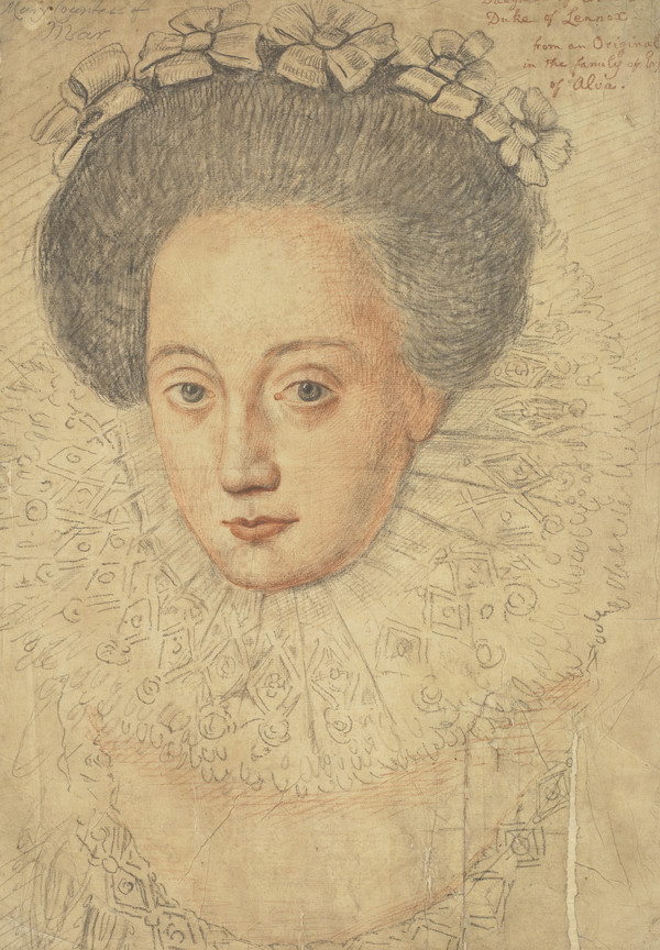 Marie Stewart, Countess of Mar, d. 1644. Second wife of the 2nd Earl of ...
