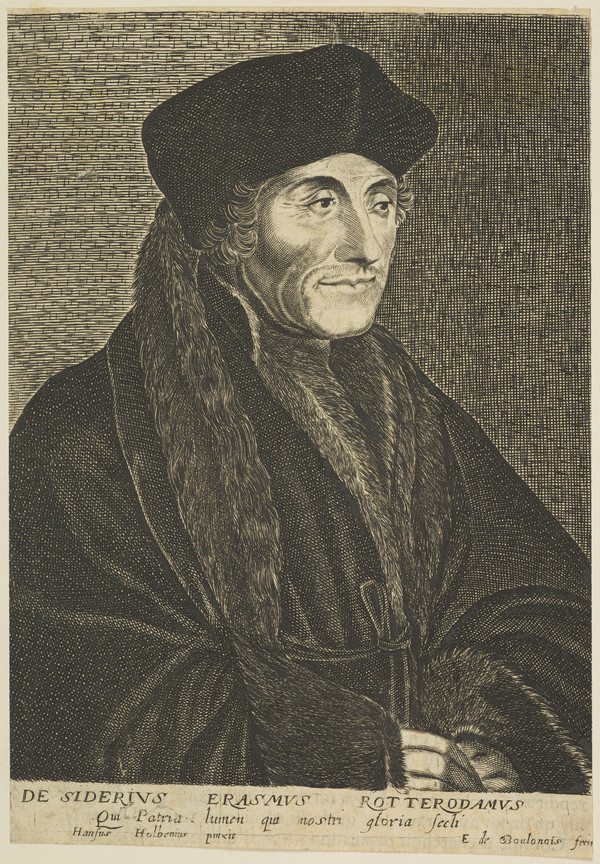 Desiderius Erasmus, 1466 - 1536. Dutch scholar by Esme de Boulonois | National Galleries of Scotland
