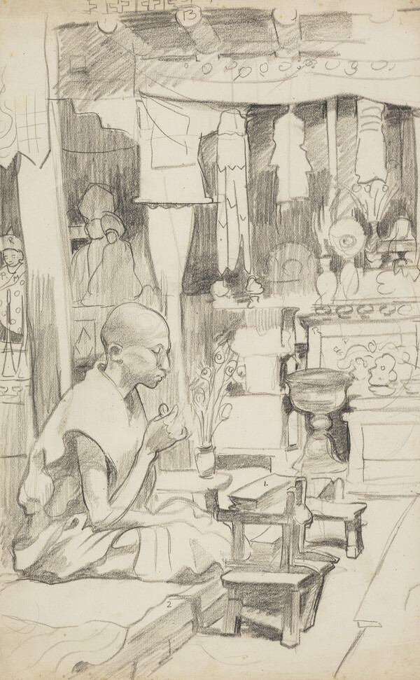 The Monk by Mabel Royds | National Galleries of Scotland