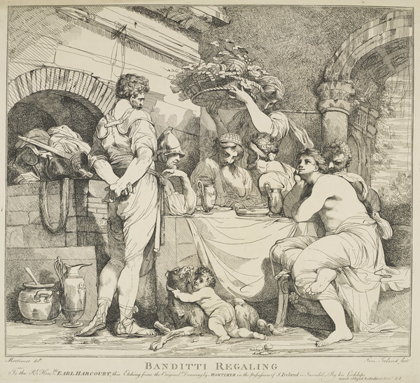 Banditti Regaling by Samuel Ireland | National Galleries of Scotland