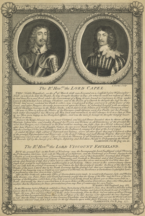 Arthur Capell, 1st Lord Capell, d. 1649 by George Vertue | National ...