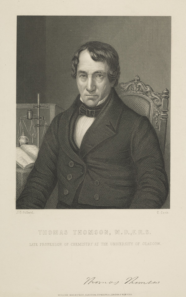 Thomas Thomson, 1773 - 1852. Chemist by C. Cook | National Galleries of ...