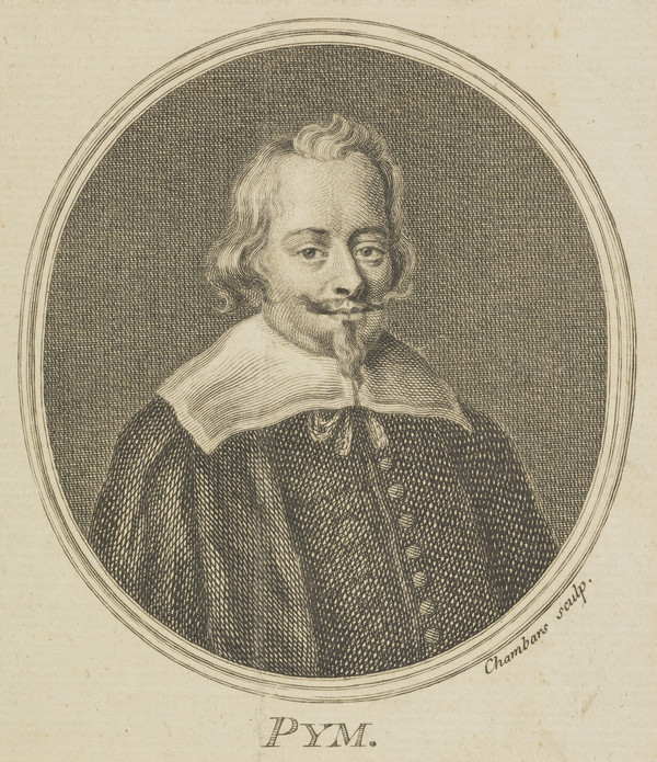 John Pym, 1584 - 1643. Member of Parliament for Tavistock by Thomas ...