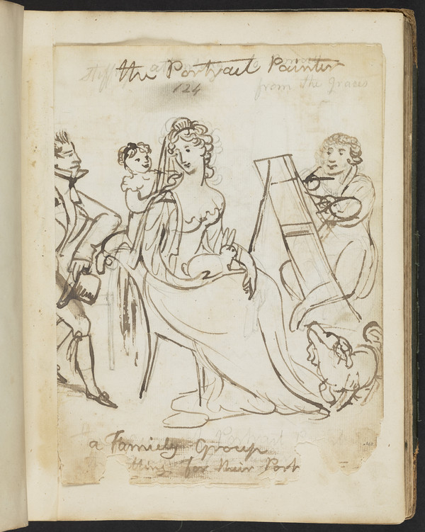 Family group sitting for their portrait by James Howe | National ...