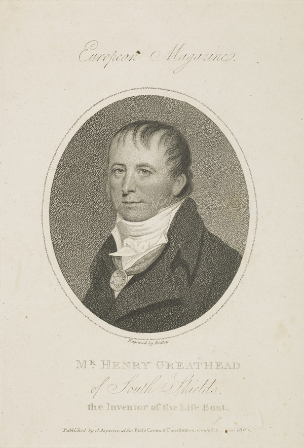 Henry Greathead, 1757 - 1816. Inventor of the Lifeboat by W. Ridley ...