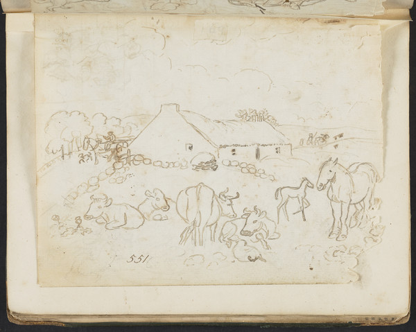 Cottage and livestock by James Howe | National Galleries of Scotland