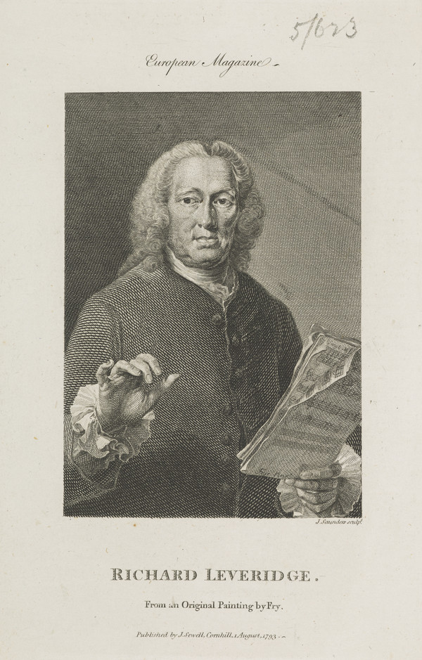 Richard Leveridge, 1670 - 1758. English actor and singer | National ...