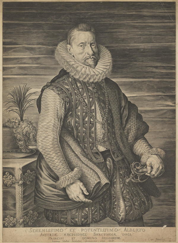 Albert, Archduke of Austria, 1559 - 1621 (Albrecht the Pious). Governor ...