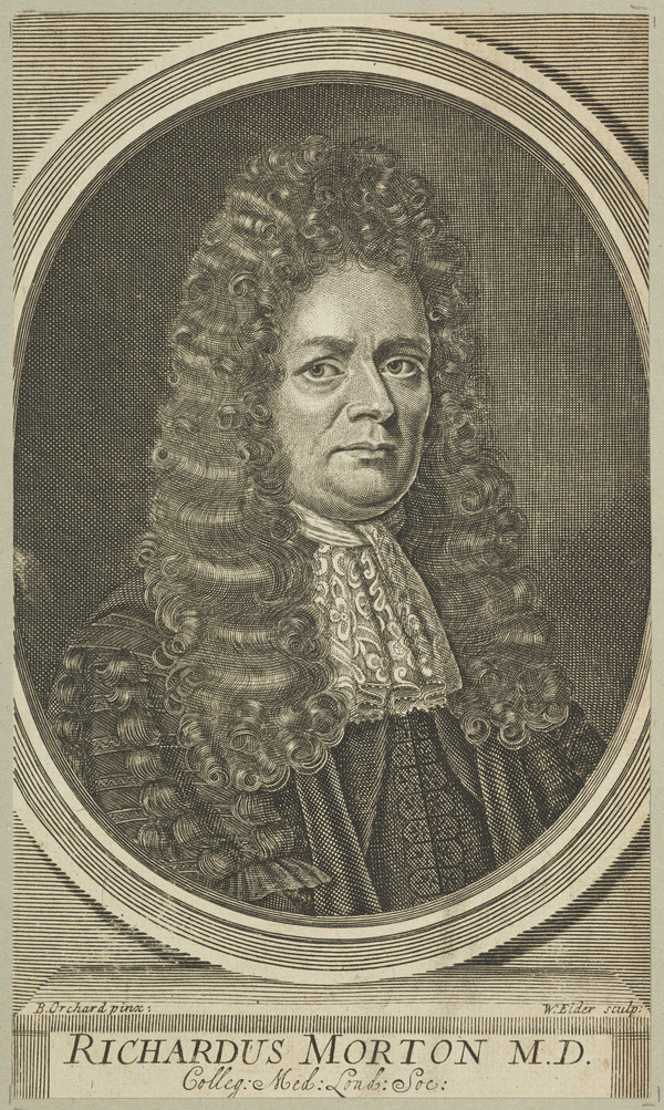 Richard Morton, 1637 - 1698. Physician by William Elder | National ...