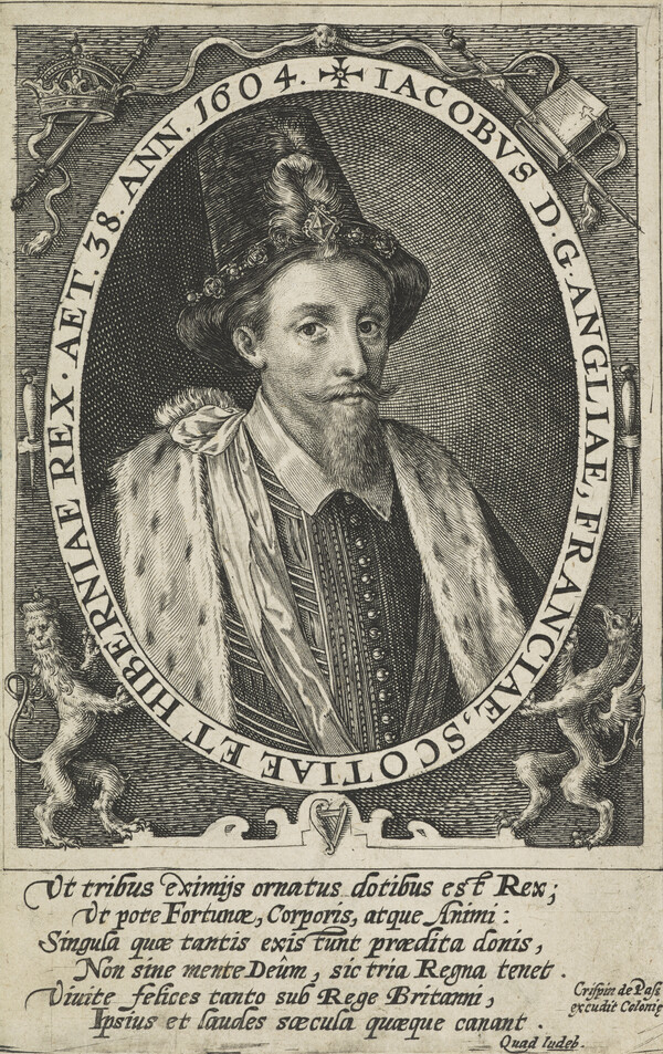 James VI and I, 1566 - 1625. King of Scotland 1567 - 1625. King of ...