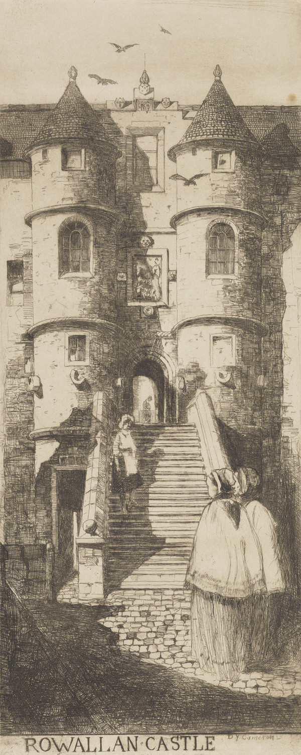 Rowallan Castle by Sir David Young Cameron | National Galleries of Scotland