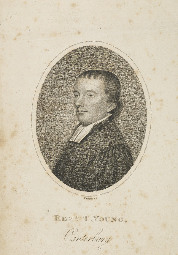 Rev. T. Young, active 1811. Minister at Canterbury by Ridley | National ...