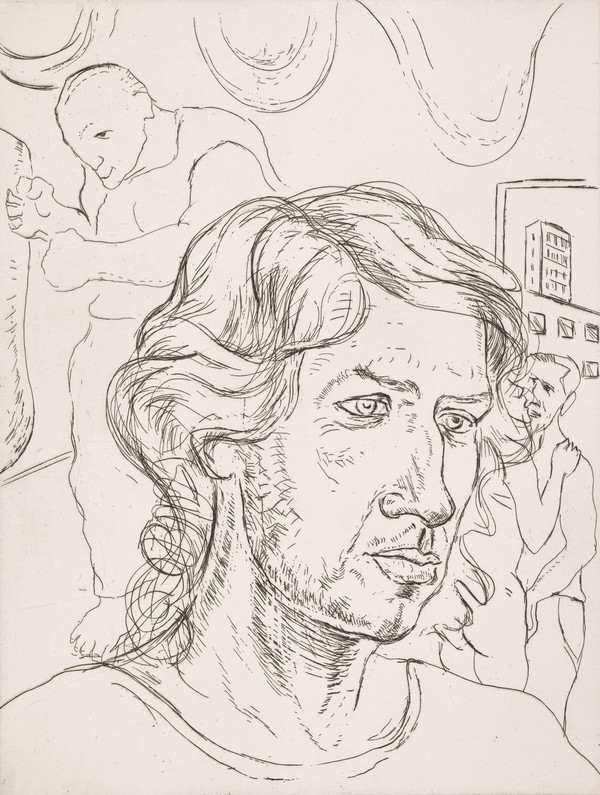 Peter Howson, b. 1958. Artist by Alexander Moffat | National Galleries ...