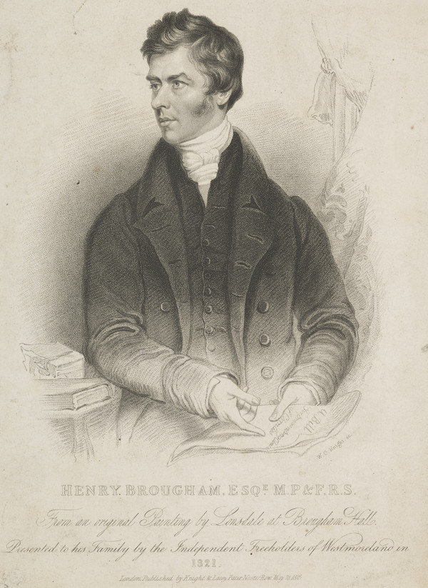 Henry Peter Brougham, 1st Baron Brougham and Vaux, 1778 - 1868 ...