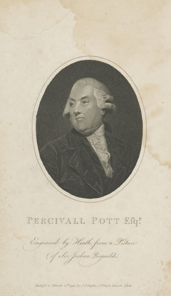 Percival Pott, 1714 -1788. Surgeon by Heath | National Galleries of ...