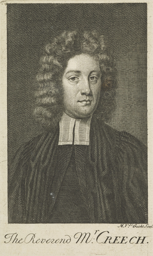 Rev. Thomas Creech, 1659 - 1700. Translator by Michael van der Gucht ...