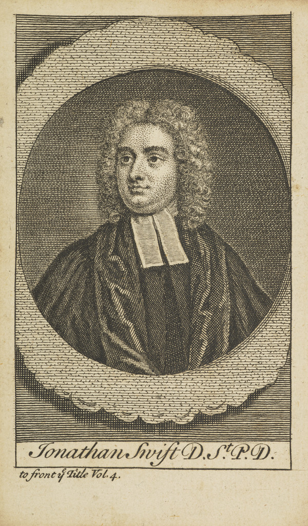 Jonathan Swift, 1667 - 1745. Dean of St Patrick's; satirist | National ...