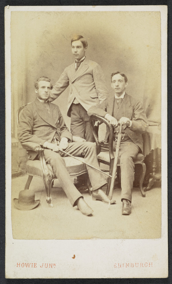 Portrait of Three Men, Edinburgh by James Howie | National Galleries of ...
