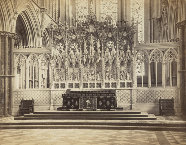 Ornate Gothic Church Altar, Ely? | National Galleries of Scotland