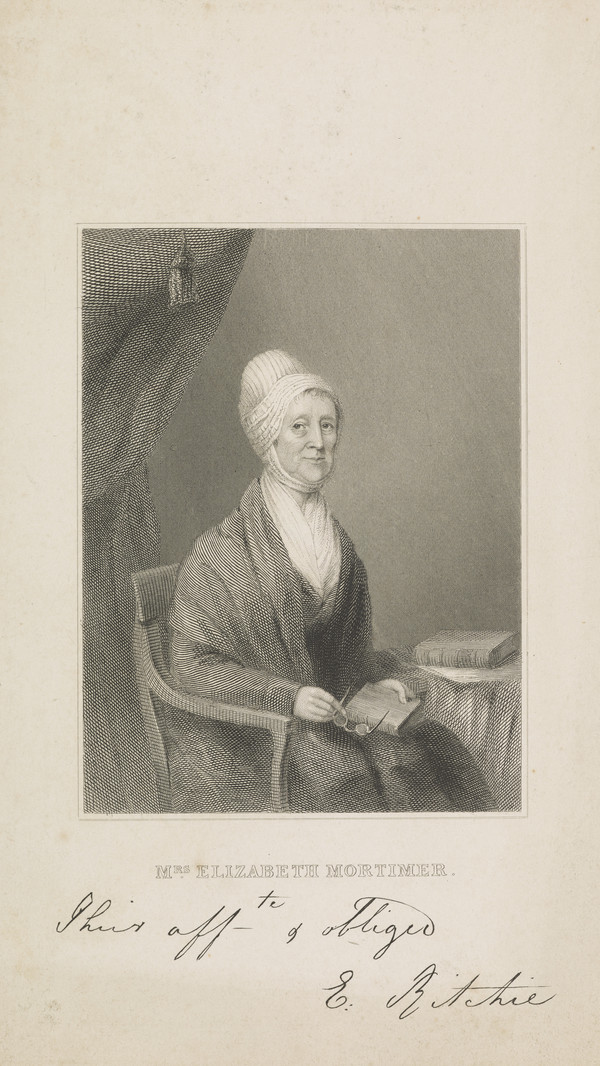 Elizabeth Mortimer, died 1835. Methodist | National Galleries of Scotland