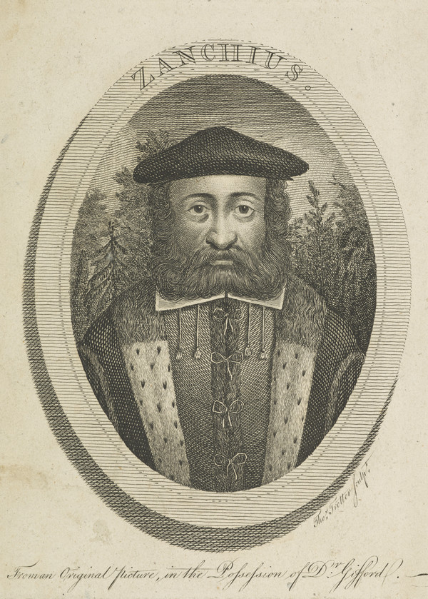 Girolamo Zanchi, 1516 - 1590. Theologian by Thomas Trotter | National ...