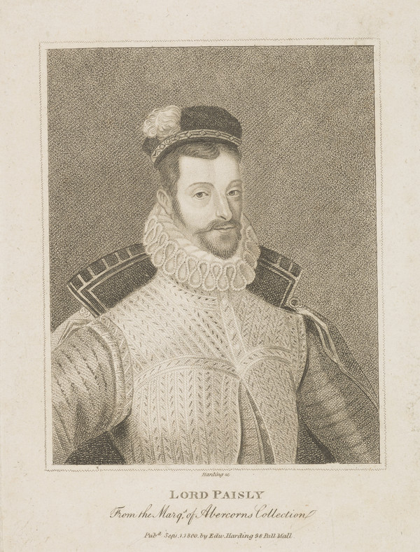 Claud Hamilton, Lord Paisley, 1543 - 1622 by Edward Harding | National ...