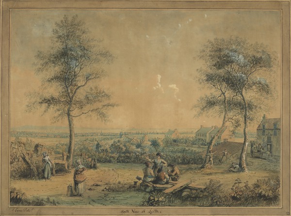 View of Leith, Edinburgh, from the South by Alexander Carse | National ...