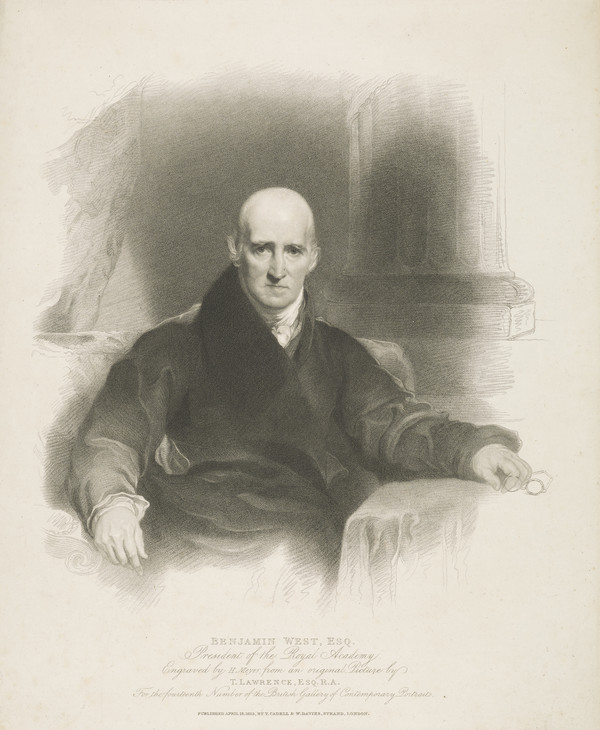Benjamin West, 1738 - 1820. Painter by H. Meyer | National Galleries of ...
