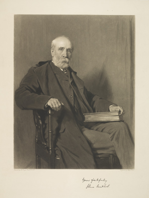 Sir Arthur Mitchell, 1826 - 1909. Writer on insanity and antiquary by ...