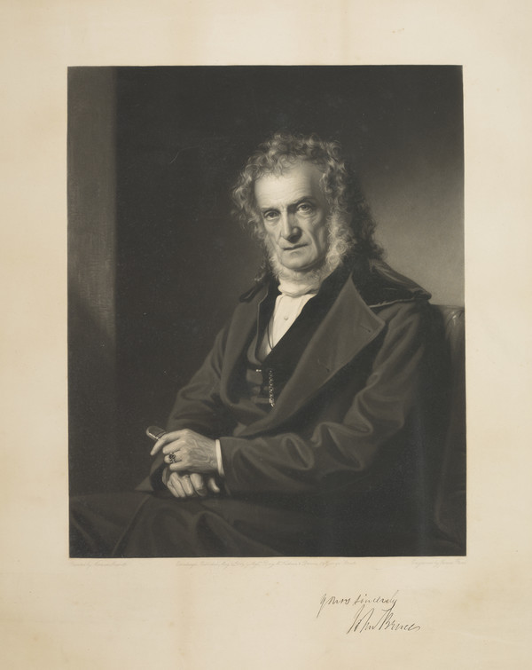 John Bruce, 1802 - 1869. Antiquary and historian by James Faed ...