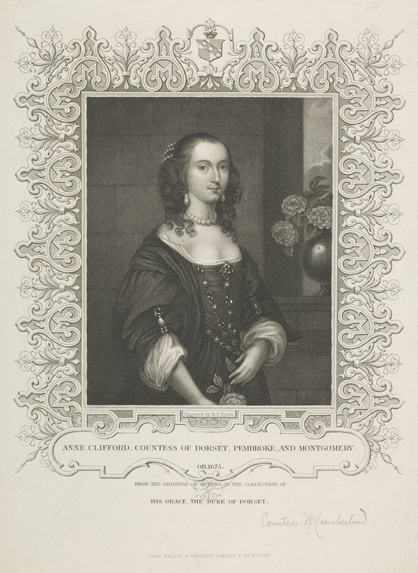 Anne Clifford, Countess of Pembroke and Montgomery, 1590 - 1676. 2nd ...