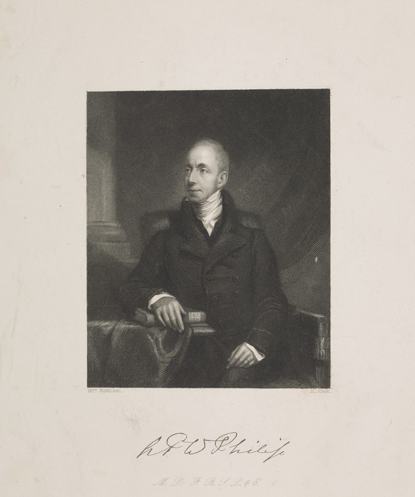 A.W.P. Philips, 1772 - c 1851. Physician by Henry Cook | National ...