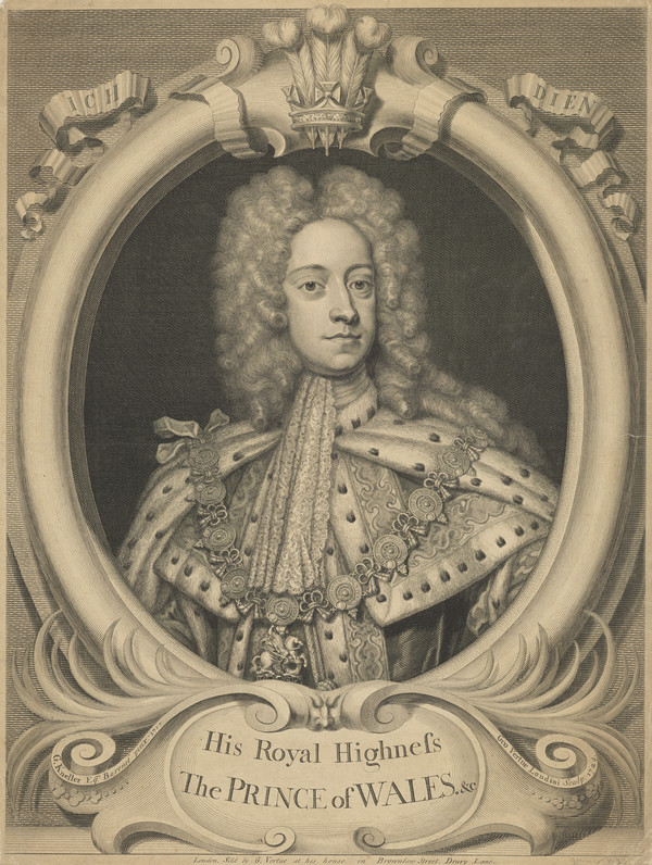 George II, 1683 - 1760. Reigned 1727 - 1760 by George Vertue | National ...