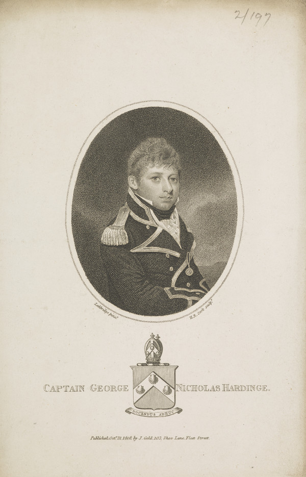 George Nicholas Hardinge, 1781 - 1808. Naval captain by Henry Richard ...