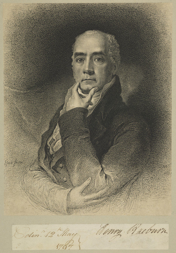 Sir Henry Raeburn, 1756 - 1823. Portrait painter by William Nicholson ...